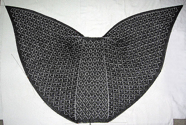 Ravelry: Alka Faroese Shawl pattern by Myrna A.I. Stahman