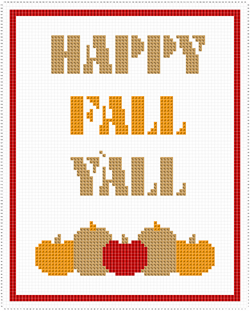Ravelry: Happy Fall Y'all Graphghan pattern by Jessica Bowman