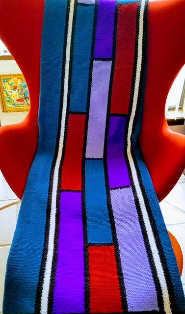 Ravelry: Boke Modern Inspiration Afghan pattern by Boke Crochet