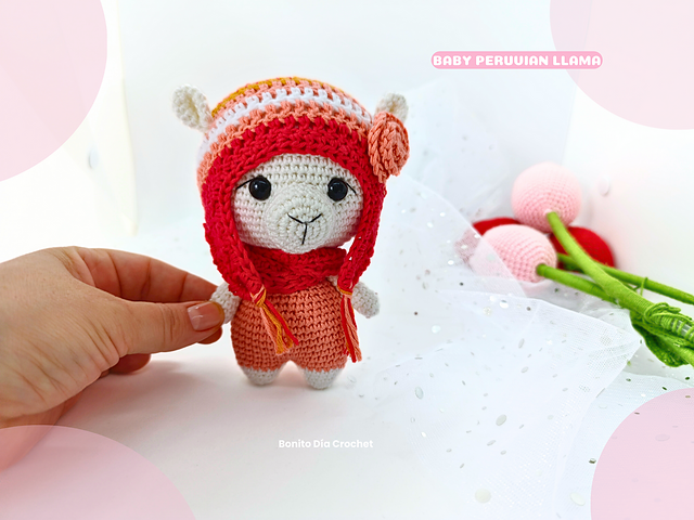 Ravelry: Baby Peruvian Llama pattern by Bonito Dia Crochet