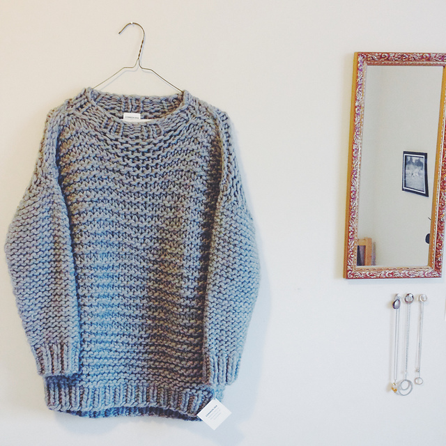 Ravelry: Big Knit Sweater pattern by CE Design