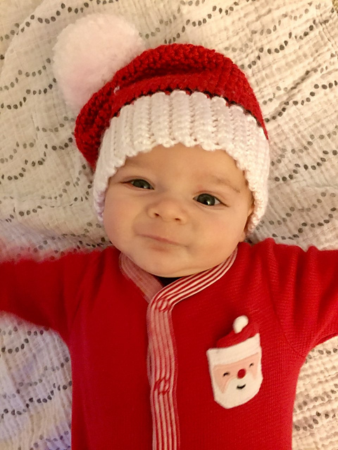 Ravelry: Santa Baby Hat pattern by Amanda Julien