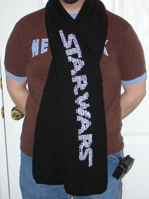 Ravelry: Star Wars Scarf pattern by Sarah Bradberry