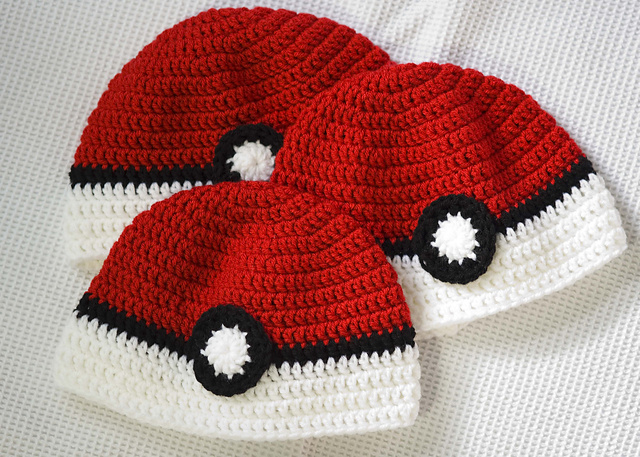 Ravelry: bonniejacobs' Pokémon Pokéball Hat