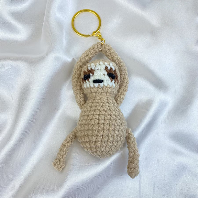 Ravelry: Sloth Keychain pattern by Camille Brown