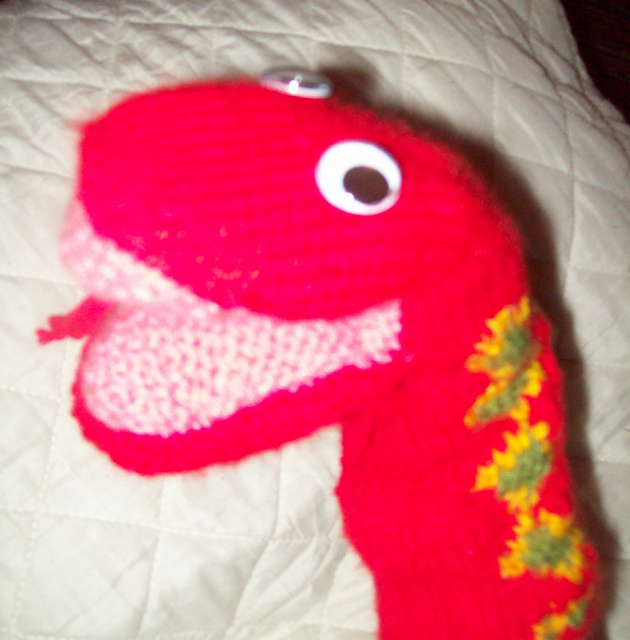 Ravelry: Snake puppet for charity pattern by Carly Hobson
