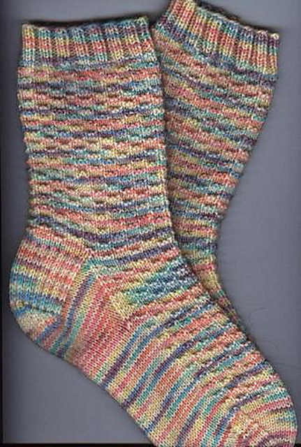 Ravelry: Rick Rack Socks pattern by Joslyn Seefeldt