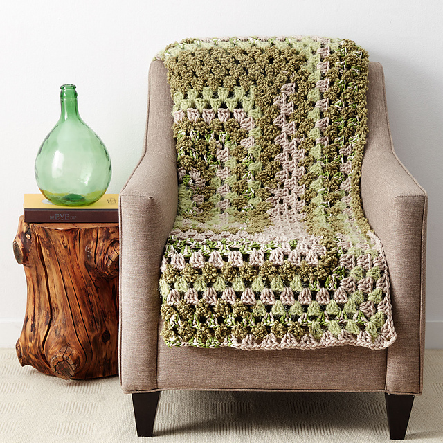 Ravelry: Make It Fast Crochet Blanket pattern by Yarnspirations Design ...