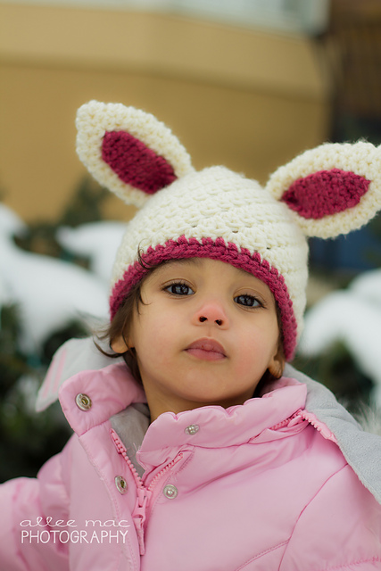 Ravelry: Bunny Beanie pattern by Briana Olsen