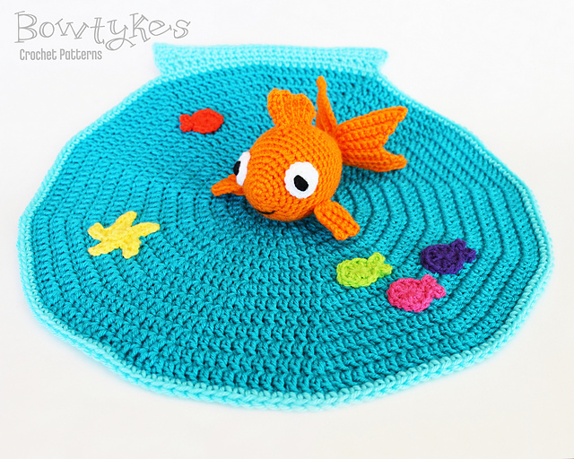 Ravelry: Goldfish Lovey pattern by Briana Olsen