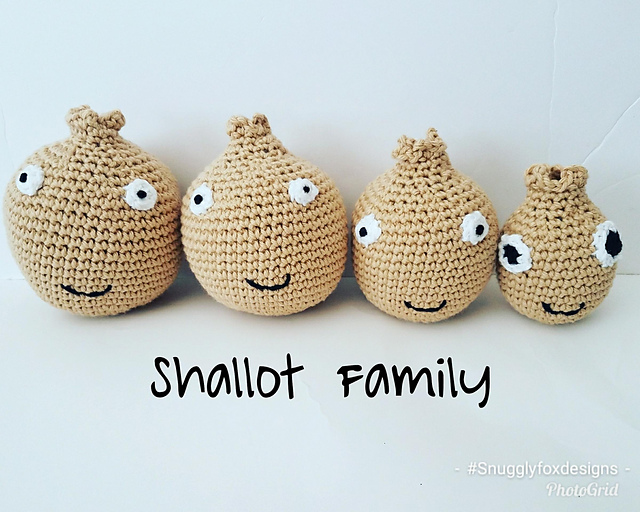 Ravelry: Shallot Family pattern by Brooke Rabideau