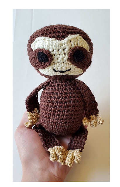Ravelry: Sammy the Sloth pattern by Brooke Rabideau