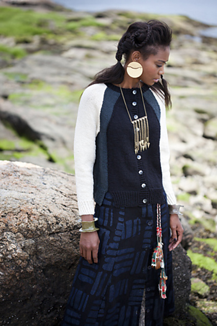 Ravelry: #24 Colorblock Cardigan pattern by Cheryl Murray