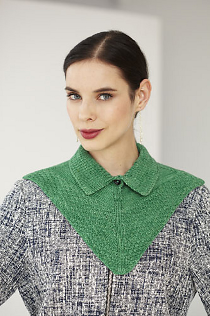 Ravelry: #31 Polo Collar Dickey pattern by Cathy Carron