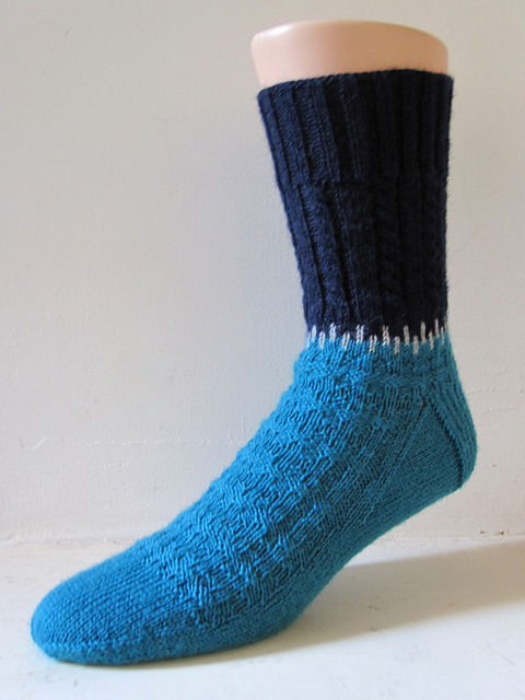 Ravelry: Victor Sock pattern by General Hogbuffer