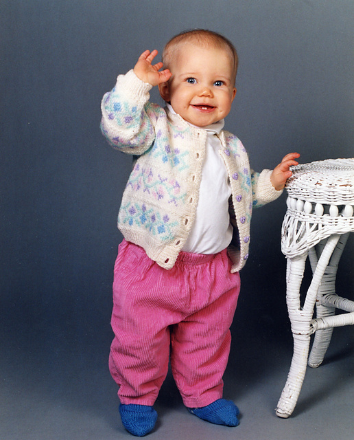 Ravelry: Baby Fair Isle Cardigan pattern by Cleckheaton