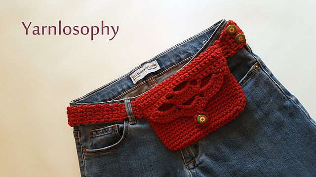 Ravelry: Girl waist pouch pattern by Yarnlosophy by Marzia