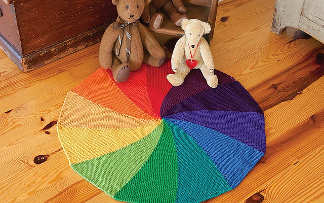 Ravelry: Color Wheel Rug pattern by Nola Heidbreder and Linda Pietz