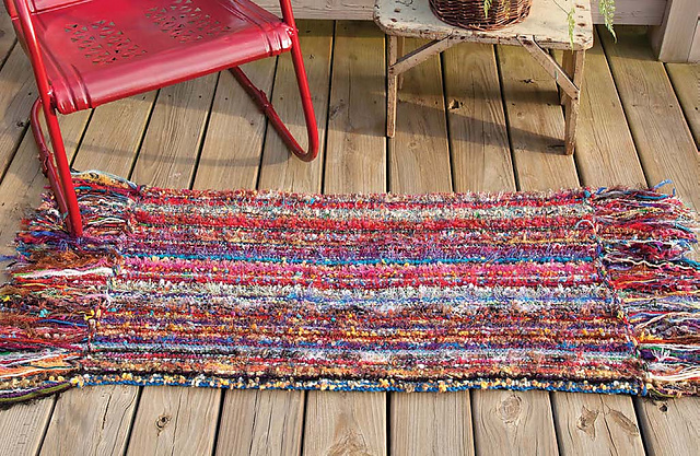 Ravelry: Hit-and-Miss Rug pattern by Nola Heidbreder and Linda Pietz