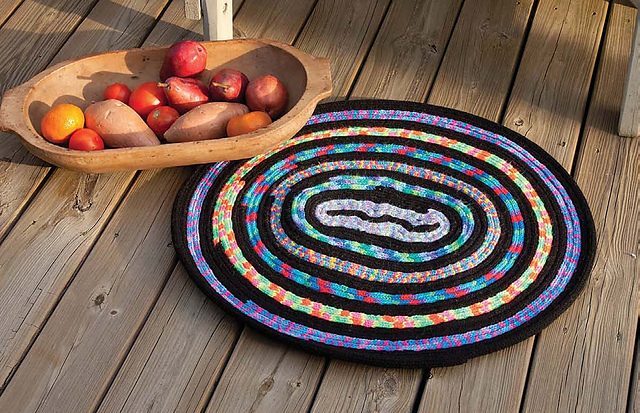 Ravelry: Updated Vintage I-Cord Rug pattern by Nola Heidbreder and ...