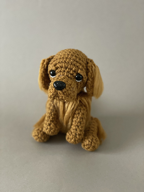Ravelry: Golden Retriever pattern by Brenda Cecilia