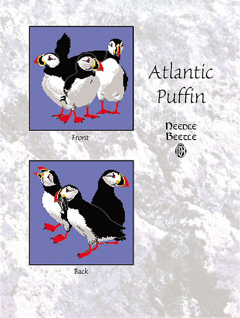Ravelry: Atlantic Puffin - Charts pattern by Brenda Zuk
