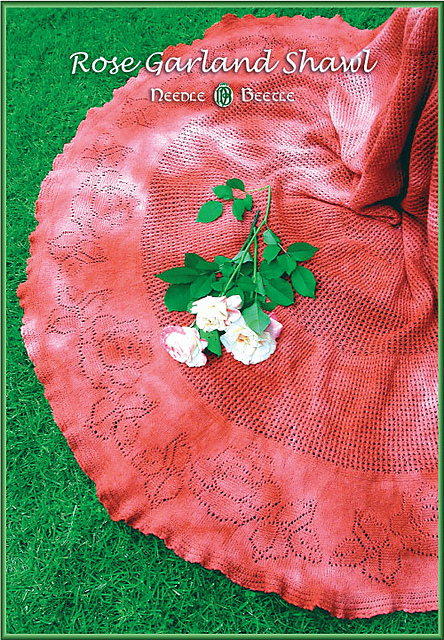 Ravelry: Rose Garland Shawl pattern by Brenda Zuk