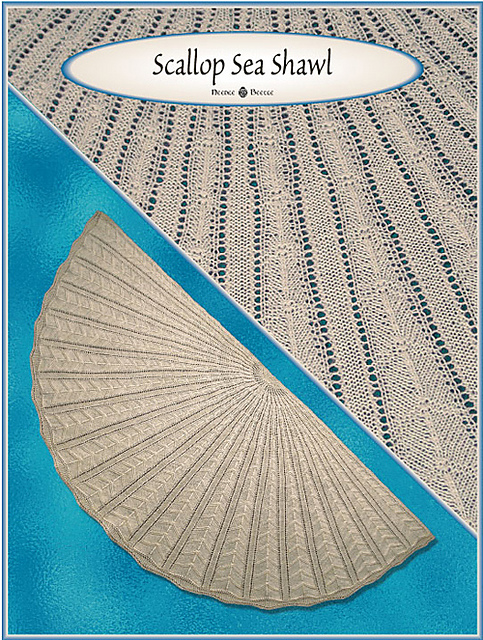 Ravelry: Scallop Sea Shawl pattern by Brenda Zuk