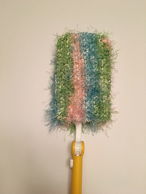Ravelry: Duster Cleaning Cover pattern by Brenna Furger