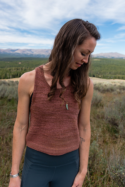 Ravelry: Saltbush Tank pattern by Briana Arlene