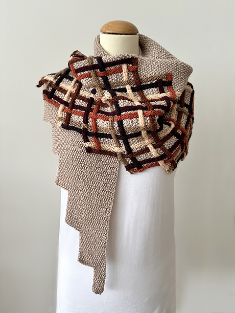 Ravelry: Wovenseed Shawlette pattern by Nancy Marchant