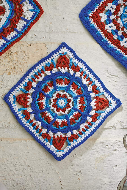 Ravelry: Moroccan tile potholders pattern by Jennifer May