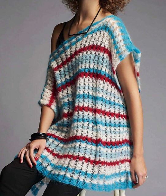 Ravelry: Floaty tunic top pattern by Hannah Cross