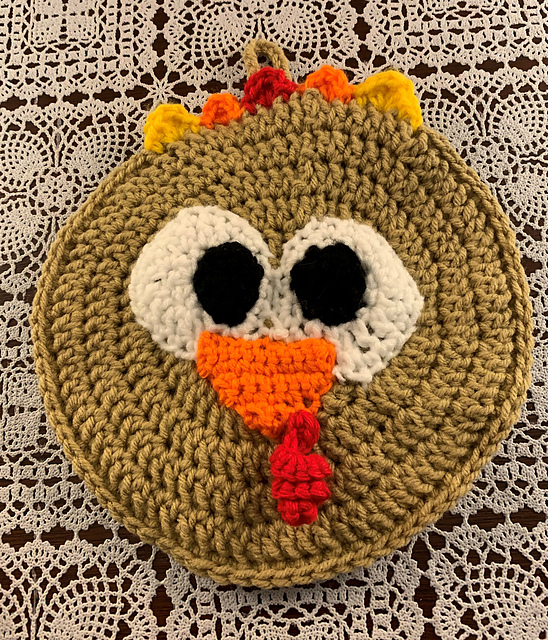 Ravelry: Turkey Potholder pattern by Becky Corwin-Adams