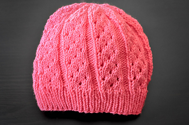 Ravelry: Eyelet Hat pattern by Bryanna Amaro