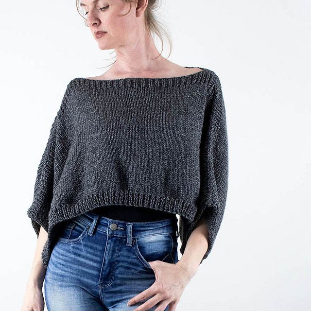 Ravelry: Poncho : On the Go Worsted pattern by Brome Fields