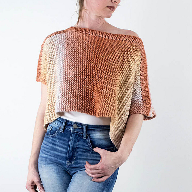 Ravelry: Poncho : Hazy Sunrise pattern by Brome Fields