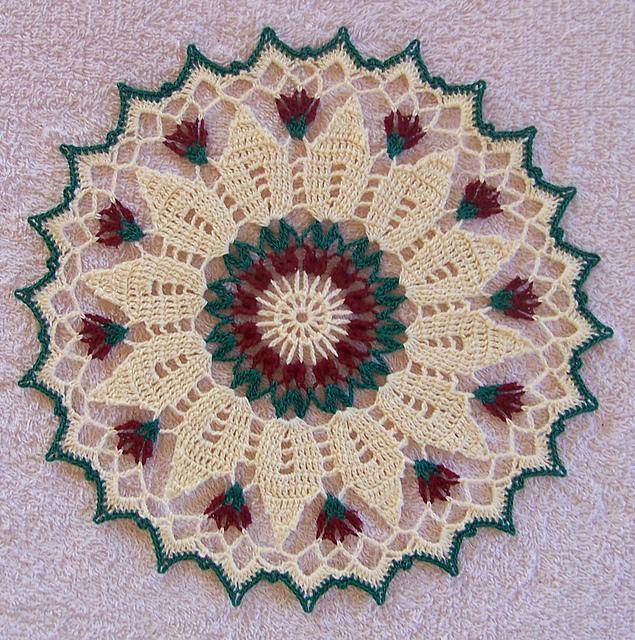 Ravelry: Victorian Flowers pattern by Glenda Winkleman
