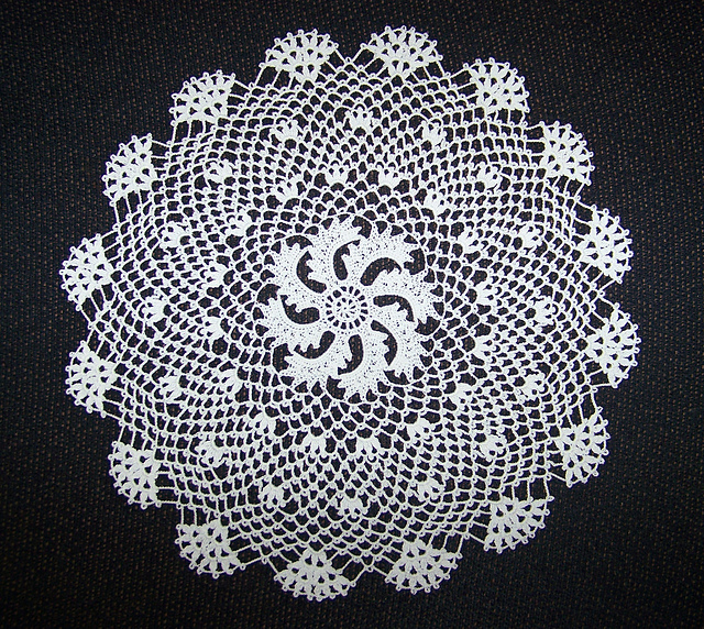 Ravelry: Scroll Doily #4411 pattern by American Thread Company