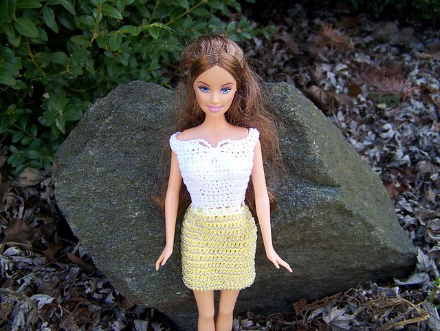 Ravelry: brownfrances' Miss Joyce's Barbie Dress