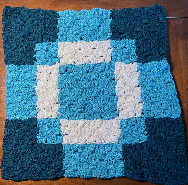 Ravelry: Crochet C2C – Antique Tile Quilt Block pattern by Square One ...