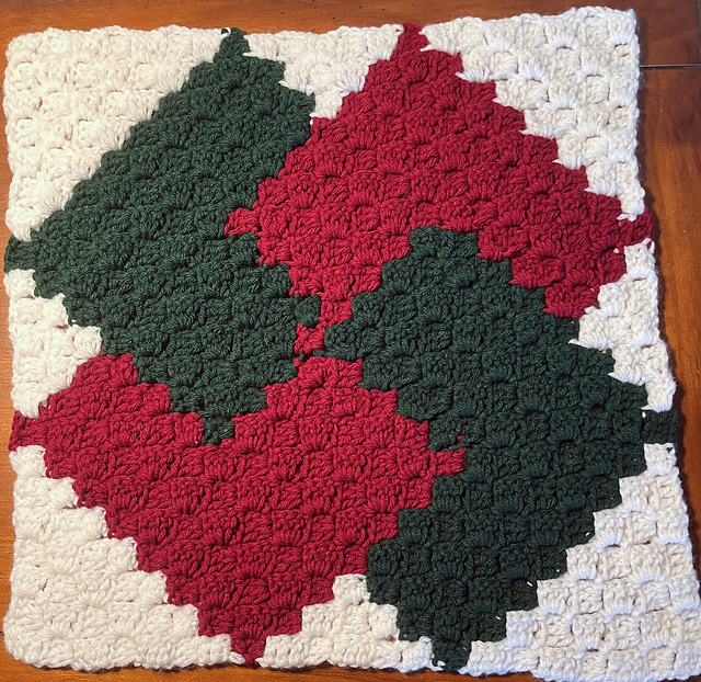 Ravelry: Crochet C2C – Card Trick Quilt Block pattern by Square One ...
