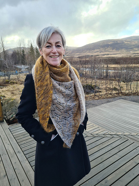 Ravelry: Katrin shawl pattern by Brynja Björk