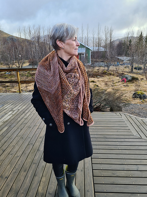 Ravelry: Kristjana shawl pattern by Brynja Björk
