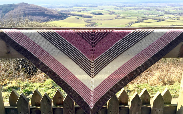 Ravelry: Neapolitan Shawl pattern by Kay F Jones