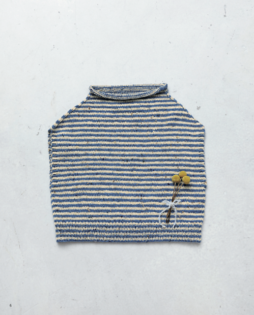 Ravelry: Border vest pattern by Mayumi Kawai (河合真弓)