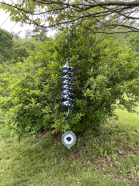 Ravelry: Frilly Wind Spinner pattern by Leigha Hart