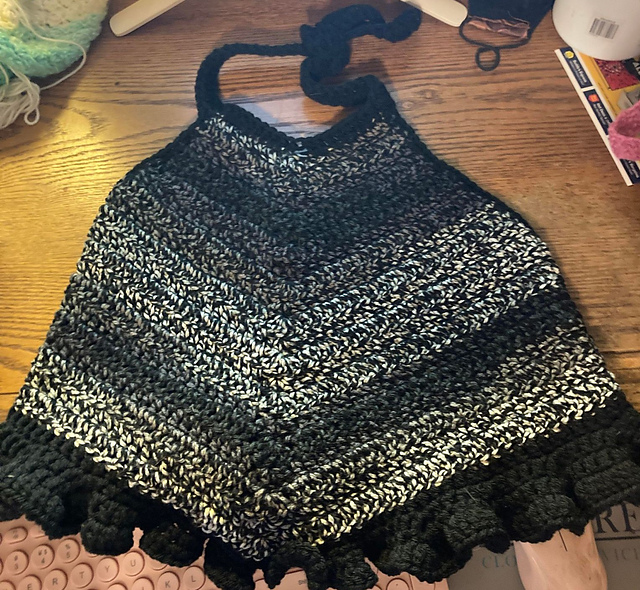 Ravelry: April Halter Top pattern by Amy Selvidge