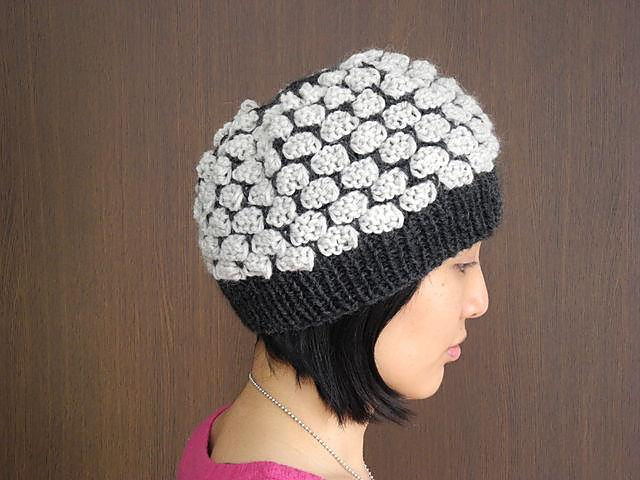 Ravelry: ぽこぽこ帽子 Bumpy hat pattern by Makiho Negishi