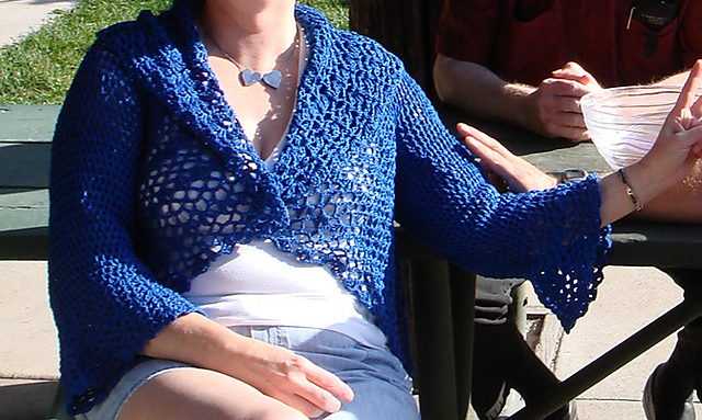 Ravelry: Shrug-a-licious pattern by Eileen Tepper